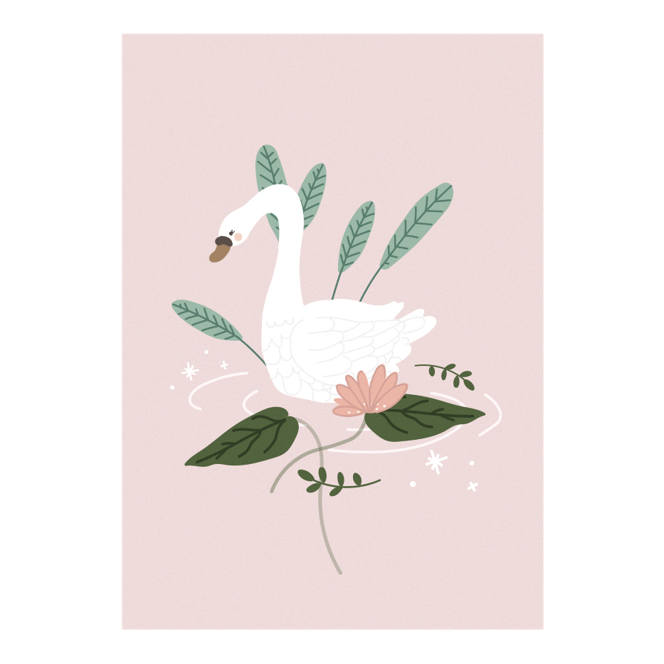 Ritblock - A4 - Svan - 39 kr - Papper & Kartong - My Perfect Day