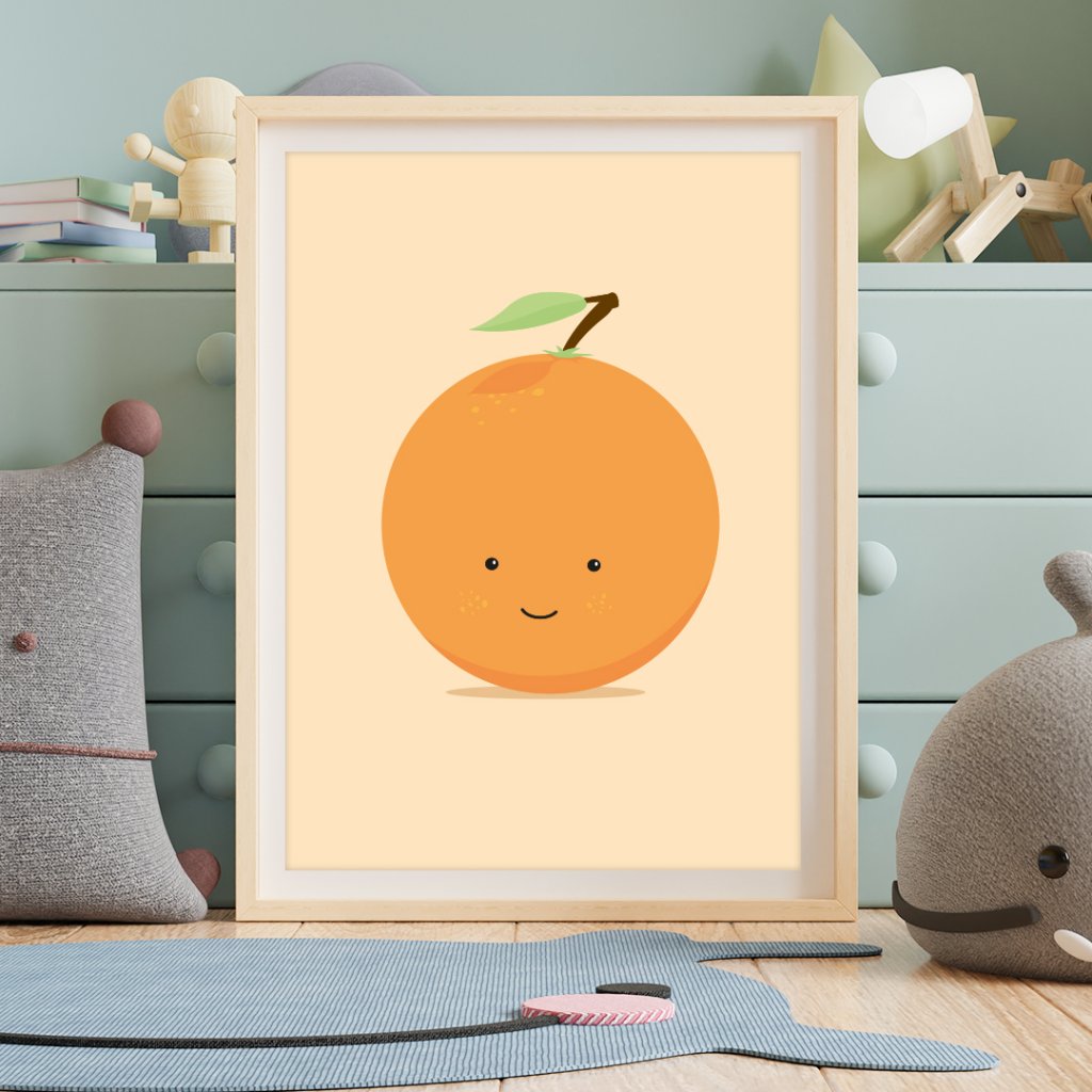 Poster - Outstanding Orange - 99 kr - Baby Shower-Presenter - My ...